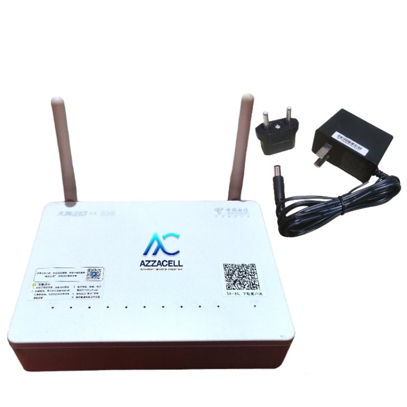 Jual Router modem Zte epon F450 bodi kecil set adaptor ONU WIFI ...
