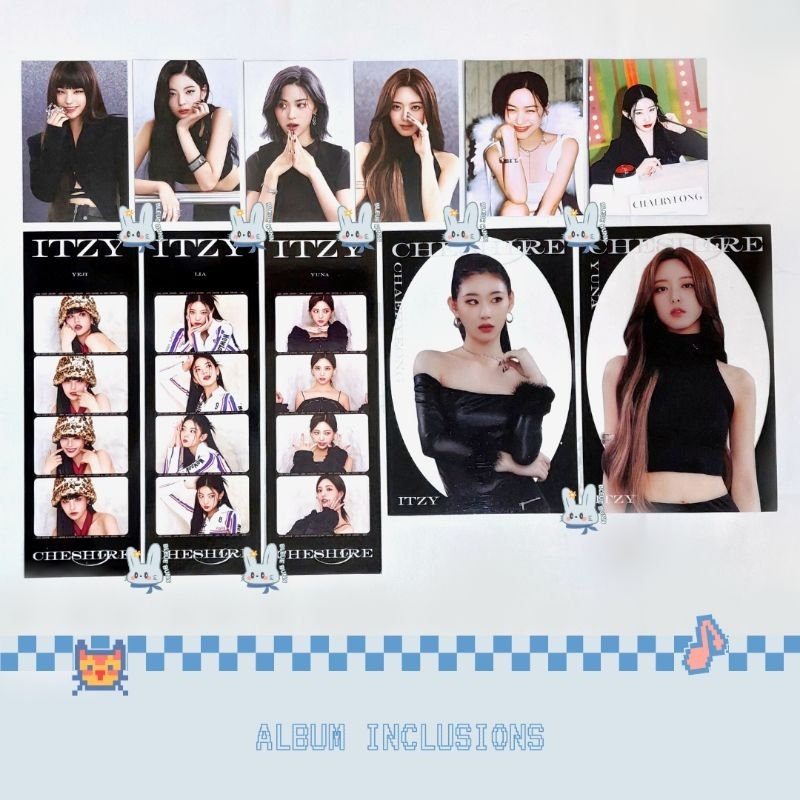 Jual [READY] ITZY CHESHIRE 4 CUT FILM & NEON PHOTOCARD Yeji Lia Ryujin ...