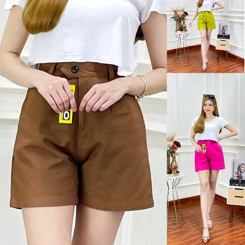 Jual celana pendek wanita / Korean fhasion / hot pants terbaru | Shopee Indonesia