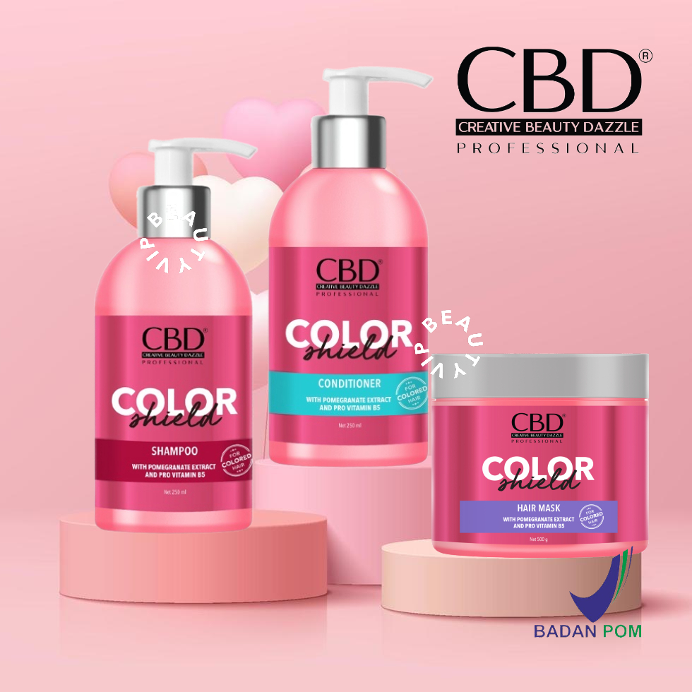 Jual CBD Color Shield Hair Mask | Shampoo | Conditioner (Pink) | Shopee ...