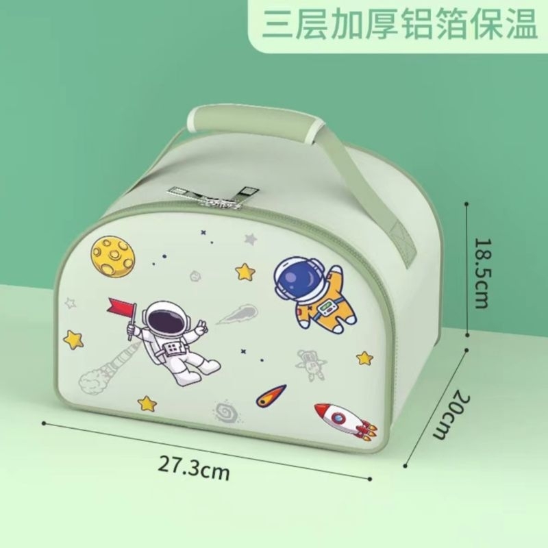 Jual BIANCA - Tas Lunch Box Anak Motif Astronot SPACE EDITION | Shopee Indonesia