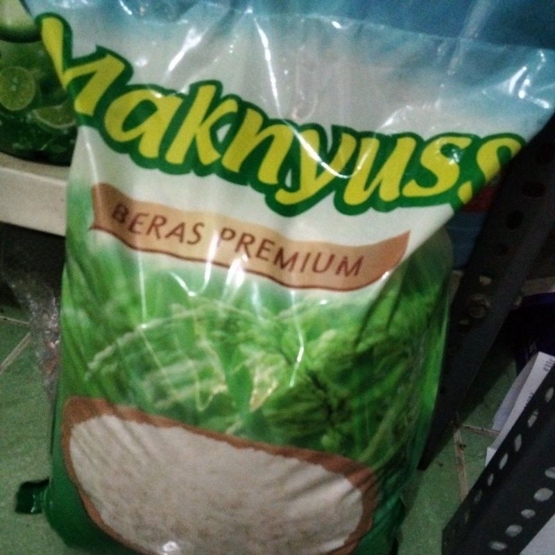 Jual BERAS PREMIUM MAKNYUS 5KG | Shopee Indonesia