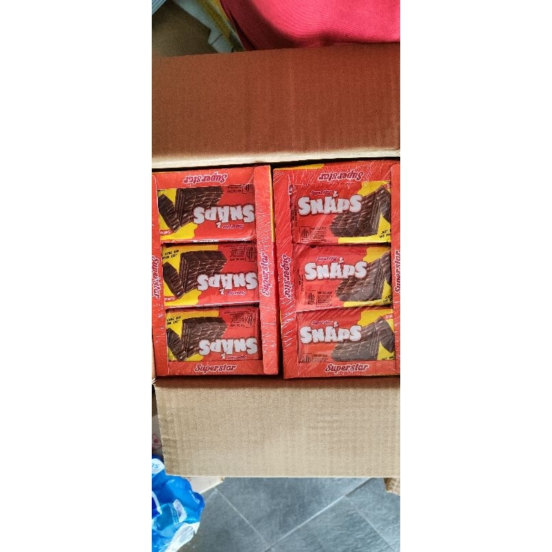 Jual SUPERSTAR SNAPS WAFER BOX isi 12 MURAH!! | Shopee Indonesia