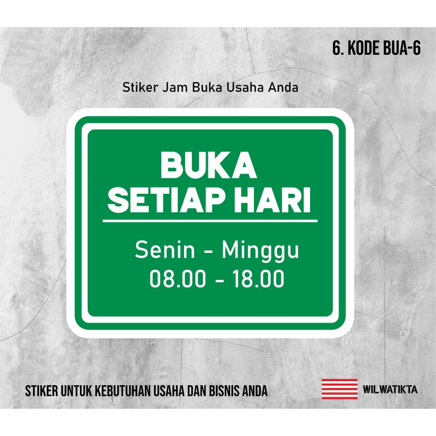 Jual STIKER SIGN BUKA SETIAP HARI | Shopee Indonesia