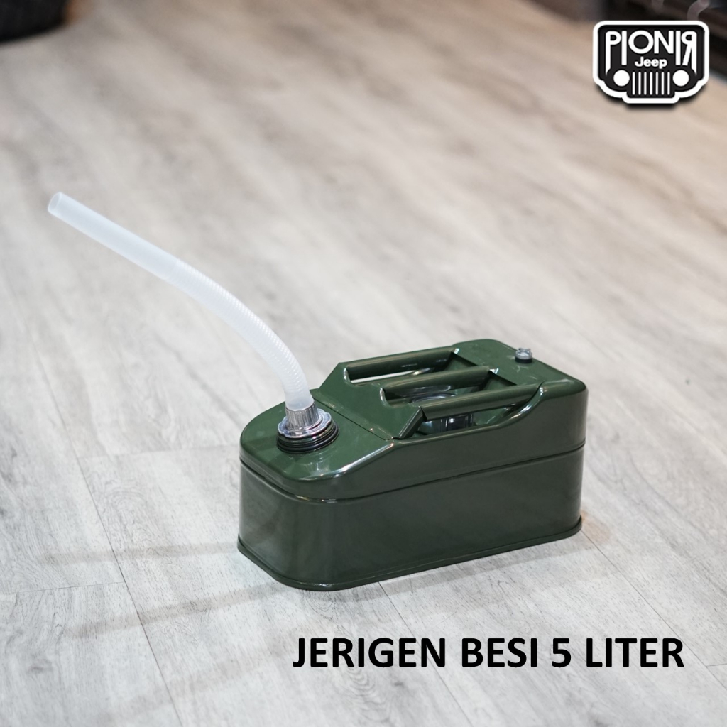 Jual Jerigen Besi Bensin Solar Army NATO MILITARY Steel Jerrycan Tanki ...