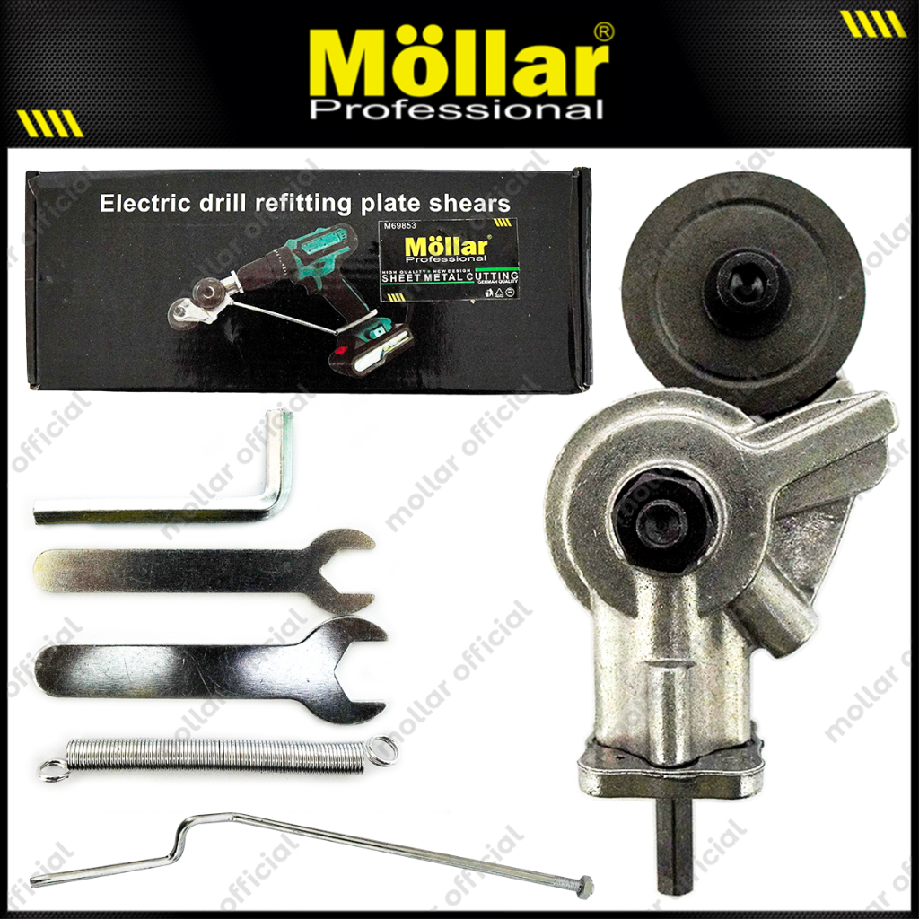 Jual MOLLAR M69853 Adaptor Gunting Plat Seng Mesin Bor Potong Plate ...