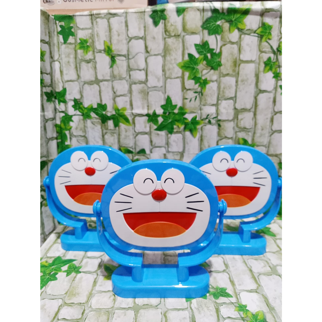 Jual Cermin duduk motif doraemon kaca cermin make up model duduk ...