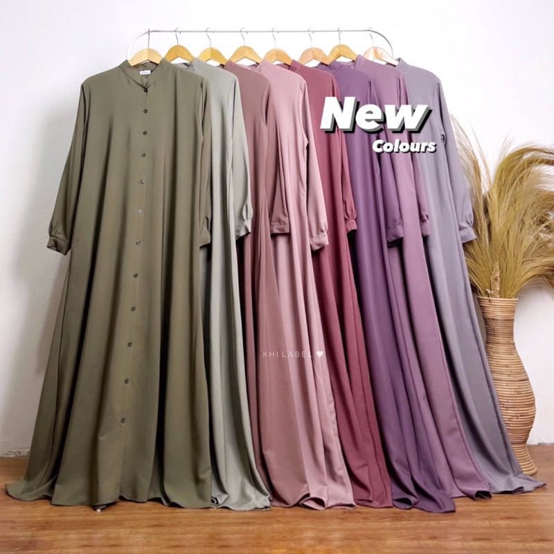 Jual LOCA DRESS GAMIS FULL KANCING | Premium Dress | Gamis Premium BIG ...