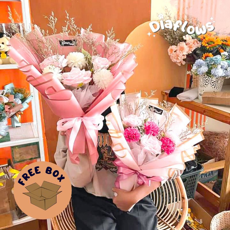 Jual [READY SIAP DIKIRIM] BUKET BUNGA BESAR WISUDA | Shopee Indonesia