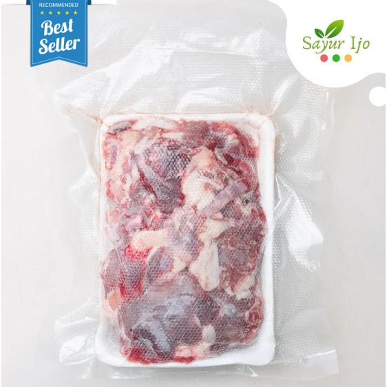 Jual Tetelan Sapi Fadagi 460 - 500 Gram / Pack Fresh Frozen Chunk ...