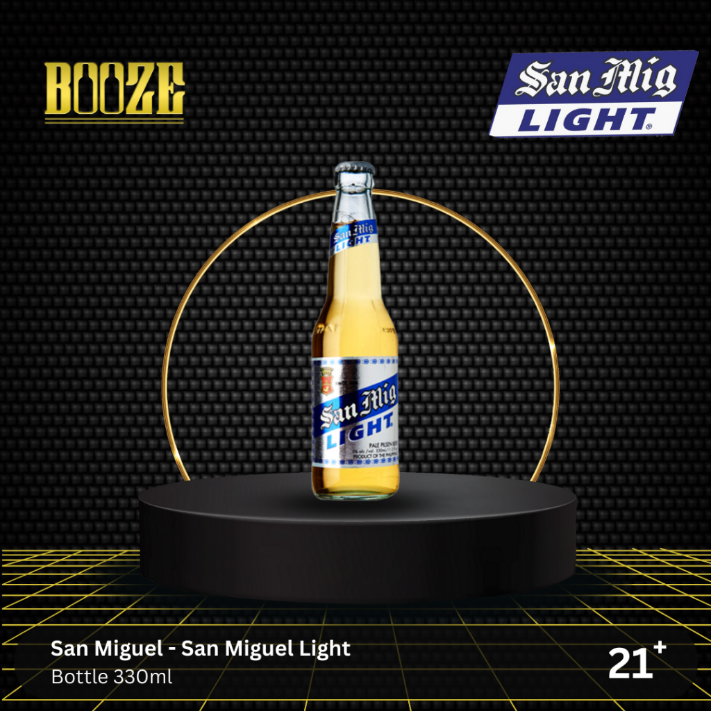 Jual San Miguel Light Bir Pilsener Best Philipines Beer 5% 330ml ...