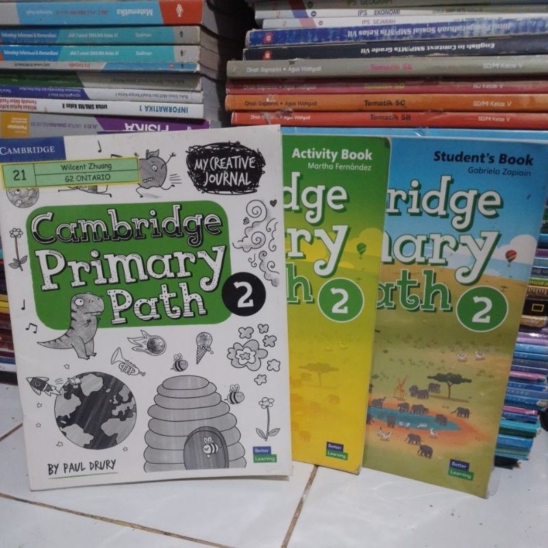 Jual Buku cambridge primary path 2 (1set)student ectivity book dan jurnal | Shopee Indonesia