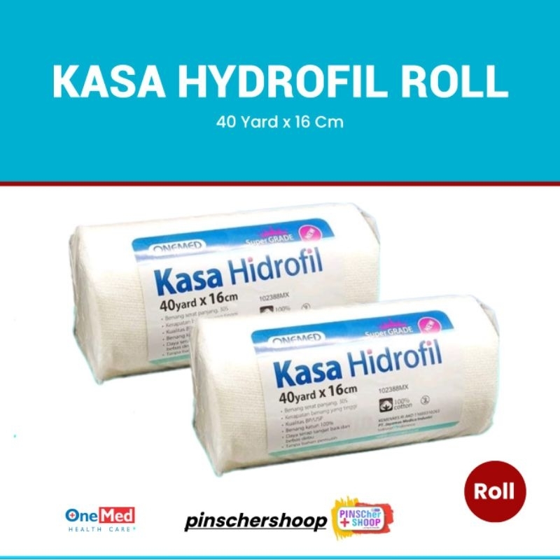 Jual Kasa Hidrofil 40 Yard x 16 Cm Kasa Roll Onemed | Shopee Indonesia