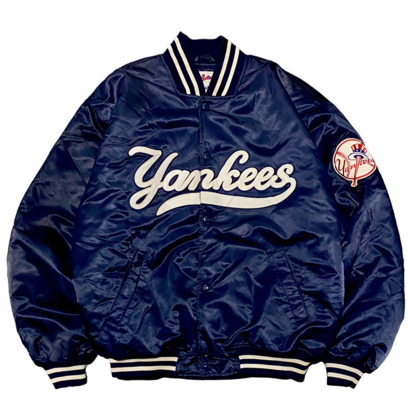Jual Varsity MLB Yankees by majestic vintage second original | Shopee ...