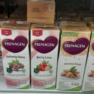 Jual Prenagen Susu UHT susu hamil Mommy VELVETY CHOCO Coklat / BERRY LOVE Stroberi/ALMOND SOYA ...