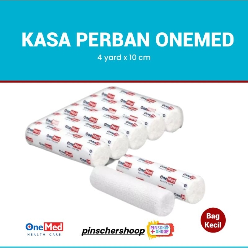 Jual Verban Kasa Onemed 10cm x 4yard Perban Gulung Pack 5 Roll | Shopee ...