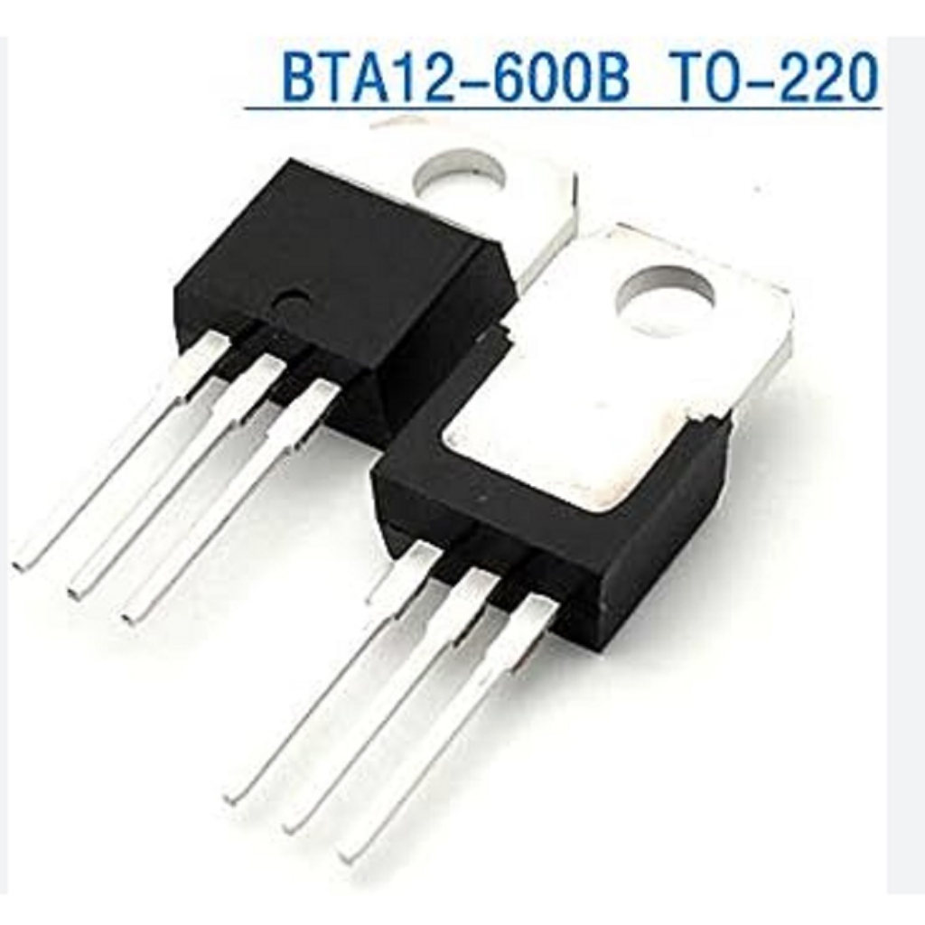 Jual Pangestu Sparepart BTA12 600B BTA 12 600 B 12A 600V Triac Logic Level TO-220 BTA 12 ...