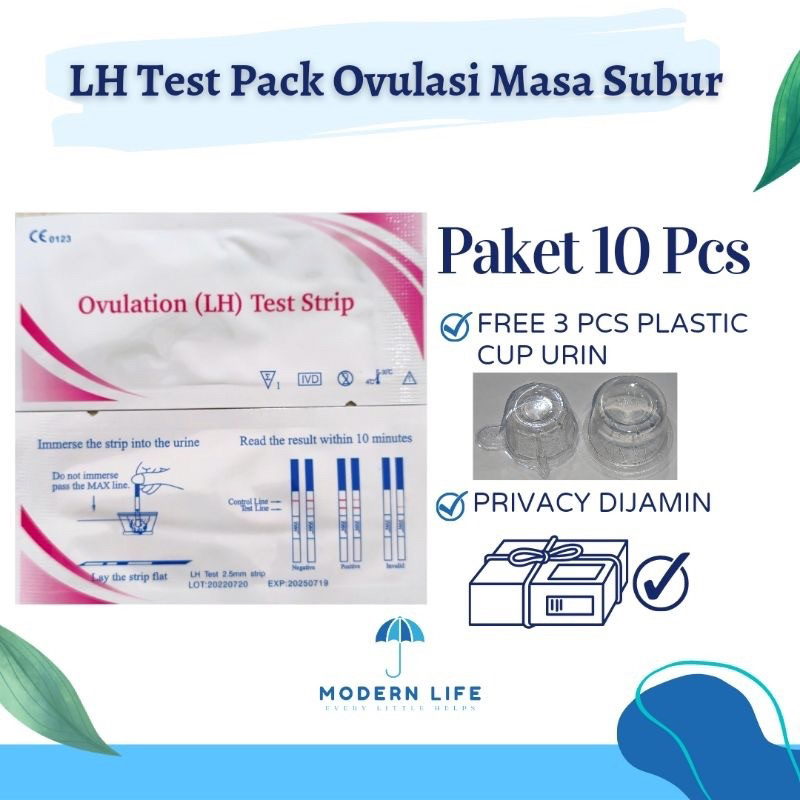 Jual LH OVULATION TEST STRIP ALAT TES KESUBURAN ALAT TES OVULASI OVUTES ...