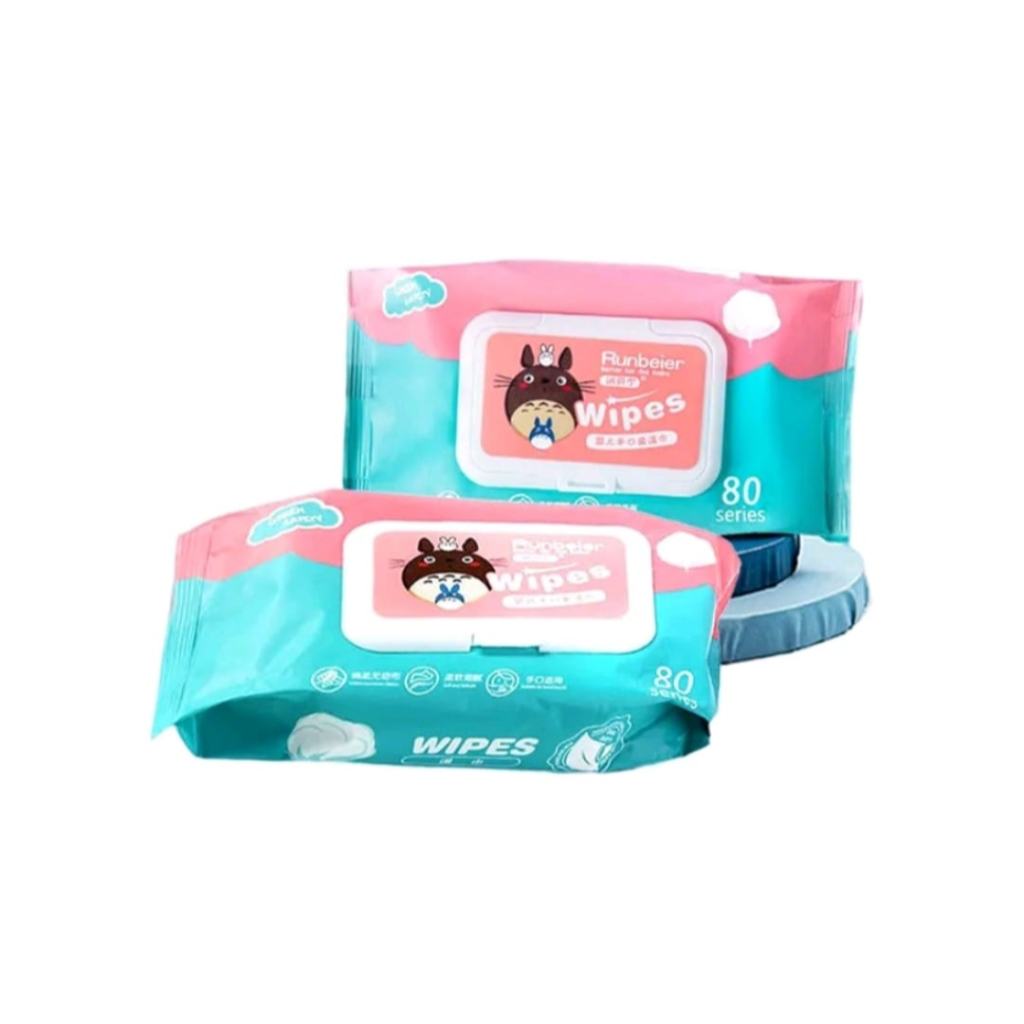 Jual VON Tisu Basah Bayi 80 Lembar BPA FREE Wet Tissue Baby Wipes Non ...