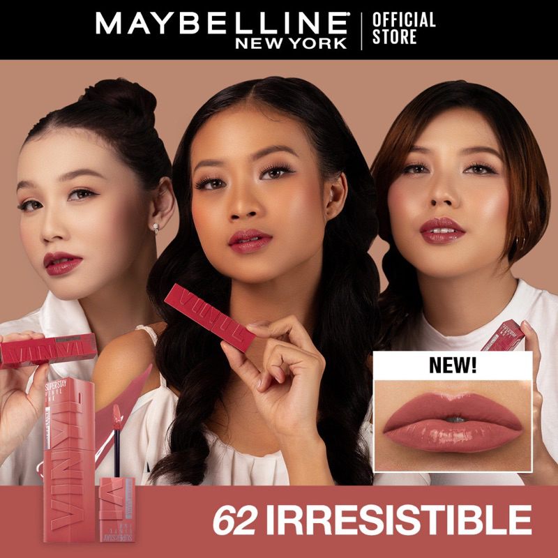 Jual Maybelline Superstay Vinyl Ink 62 65 30 130 100 63 charmed ...