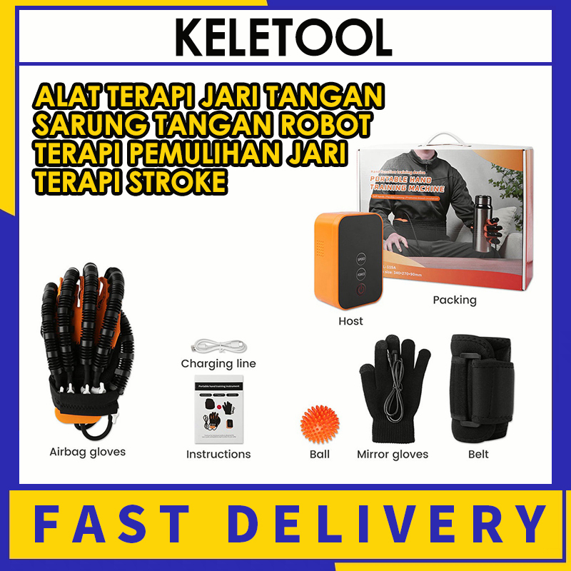 Jual Alat terapi jari tangan Sarung Tangan Robot Pelatih Rehabilitasi ...