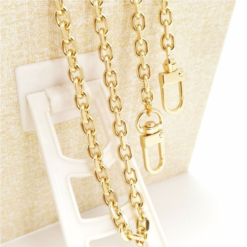 Jual TALI PANJANG RANTAI TAS 120cm GOLD / GROSIRAN TALI PANJANG / JUAL TALI TAS / TALI TAS ...