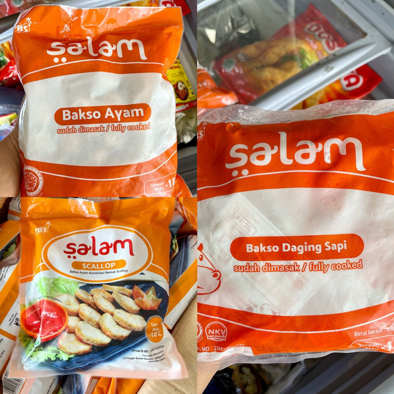 Jual Salam Bakso Ayam / Salam Bakso Sapi / Salam Bakso Scallop | Shopee ...