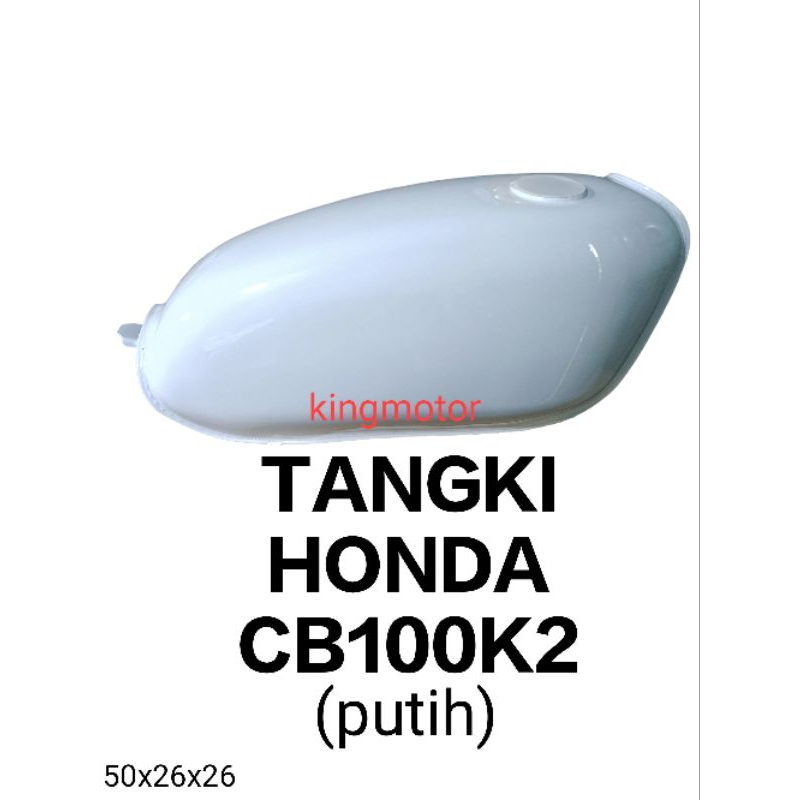 Jual TANGKI BENSIN TENGKI FUEL TANK ASSY PUTIH HONDA CB100 CB 100 ...