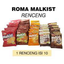 Jual BISKUIT ROMA MALKIST RENCENG ABON CRACKER GULA COKLAT KUE KERING ...