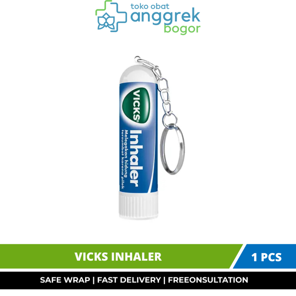 Jual VICKS INHALER/INHALER UNTUK MELEGAKAN PERNAFASAN KARENA PILEK ...