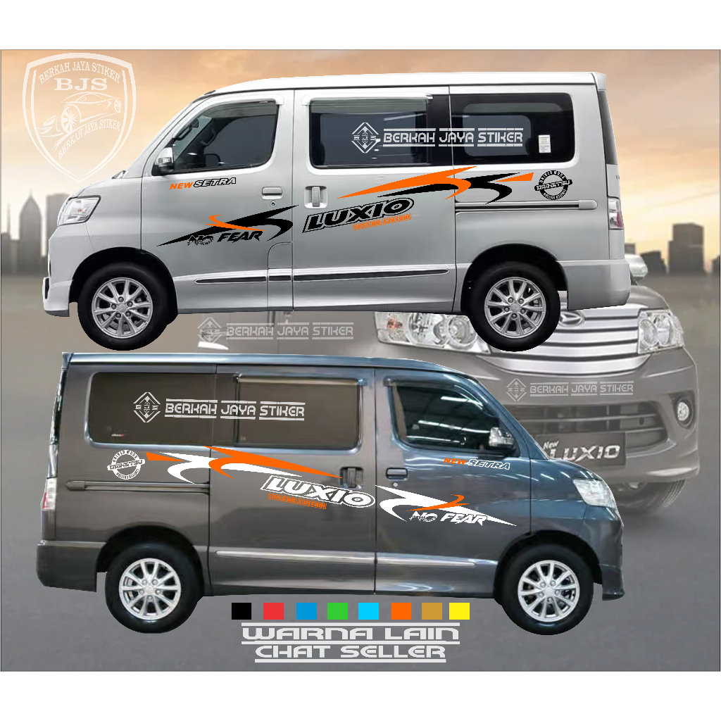 Jual STIKER STRIPING LIST MOBIL Daihatsu Luxio 1.5 X MPV GRANDMAX ...