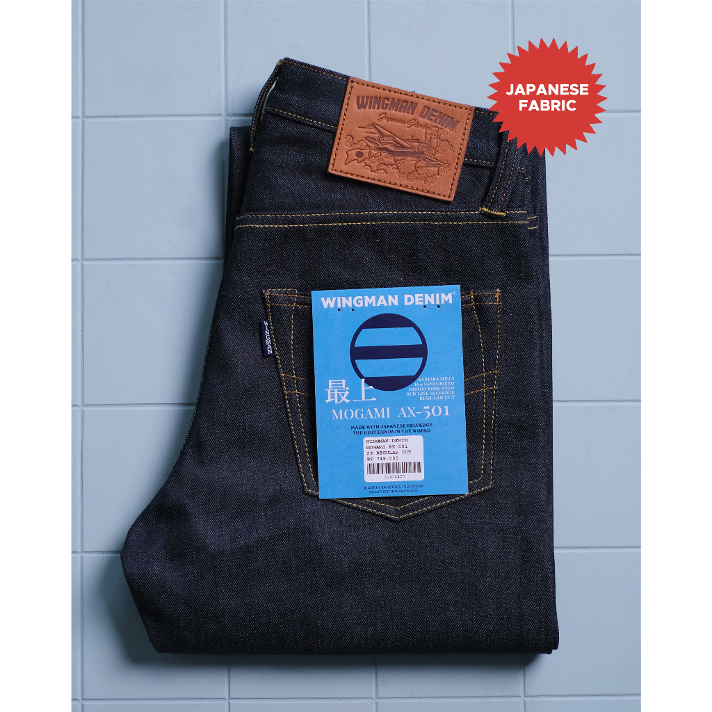 Jual WINGMAN DENIM - MOGAMI AX-501 | Shopee Indonesia