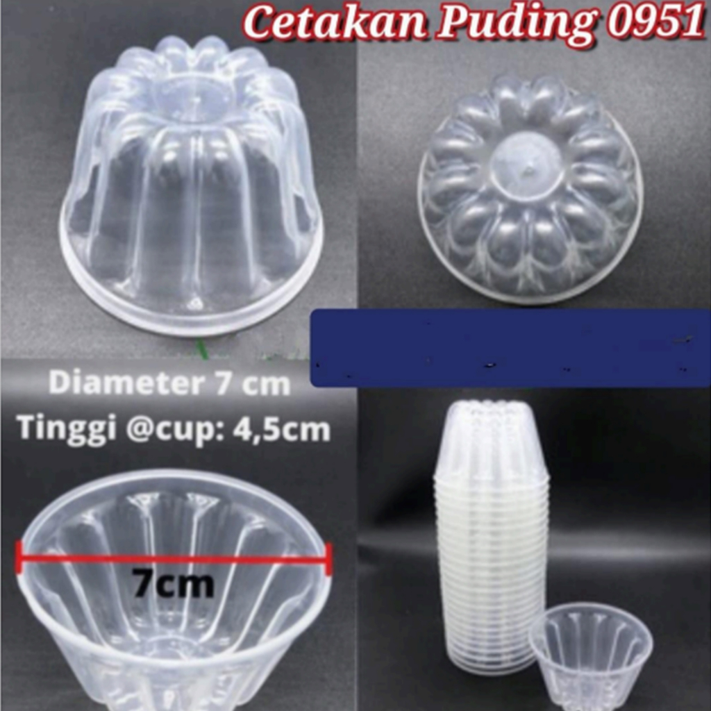Jual Cetakan Kue Puding Coklat Agar Agar Jelly Loyang Kue Cake Puding ...