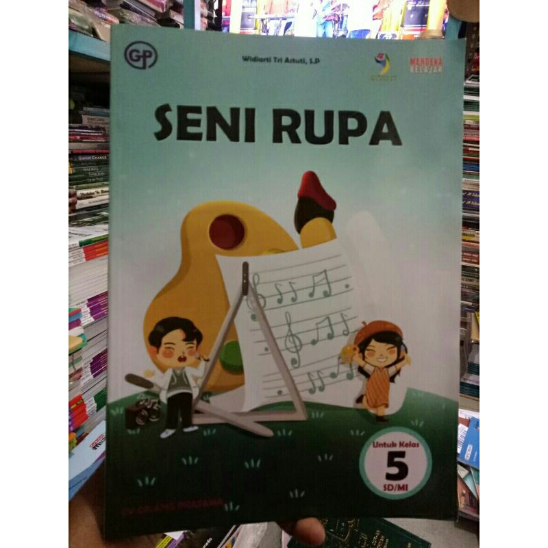 Jual Buku SENI RUPA Untuk Siswa SD Kelas 5 GP Kurikulum Merdeka | Shopee Indonesia