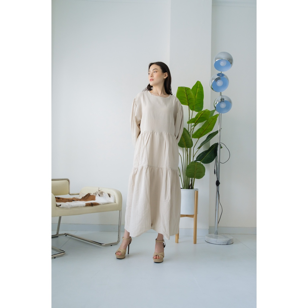 Jual SEMINGGU - Suya Linen Dress (SAMPLE SALE) | Shopee Indonesia