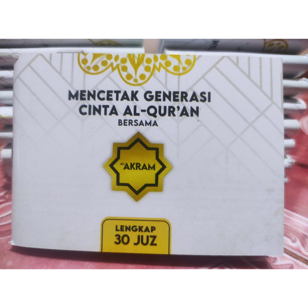 Jual BUKU PANDUAN AL AKRAM dan UAS TYPE MINI TRAVELLER DAN ULTIMATE ...