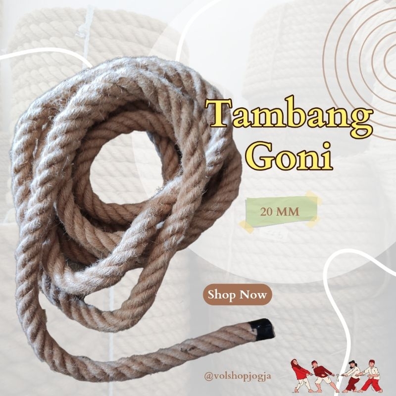 Jual TALI TAMBANG GONI LOMBA TARIK TAMBANG ANAK-REMAJA-DEWASA TAMBANG ...