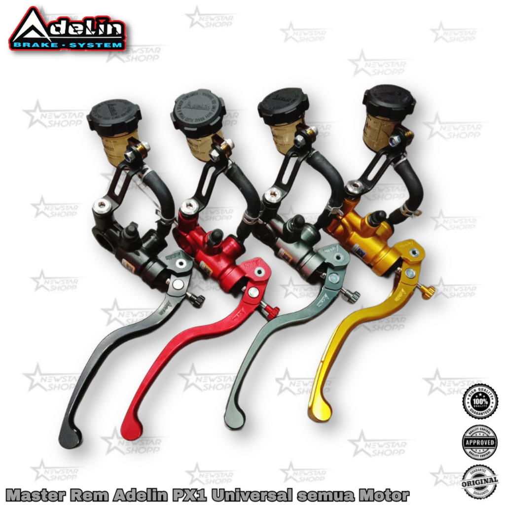 Jual Master Rem Adelin PX1 17.5mm PX 1 Kanan / Kiri handle kopling Paketan Set / Satuan Radial ...