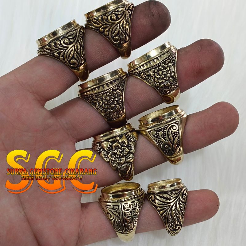 Jual RING KUNINGAN DAN ALPAKA KODIAN | Shopee Indonesia