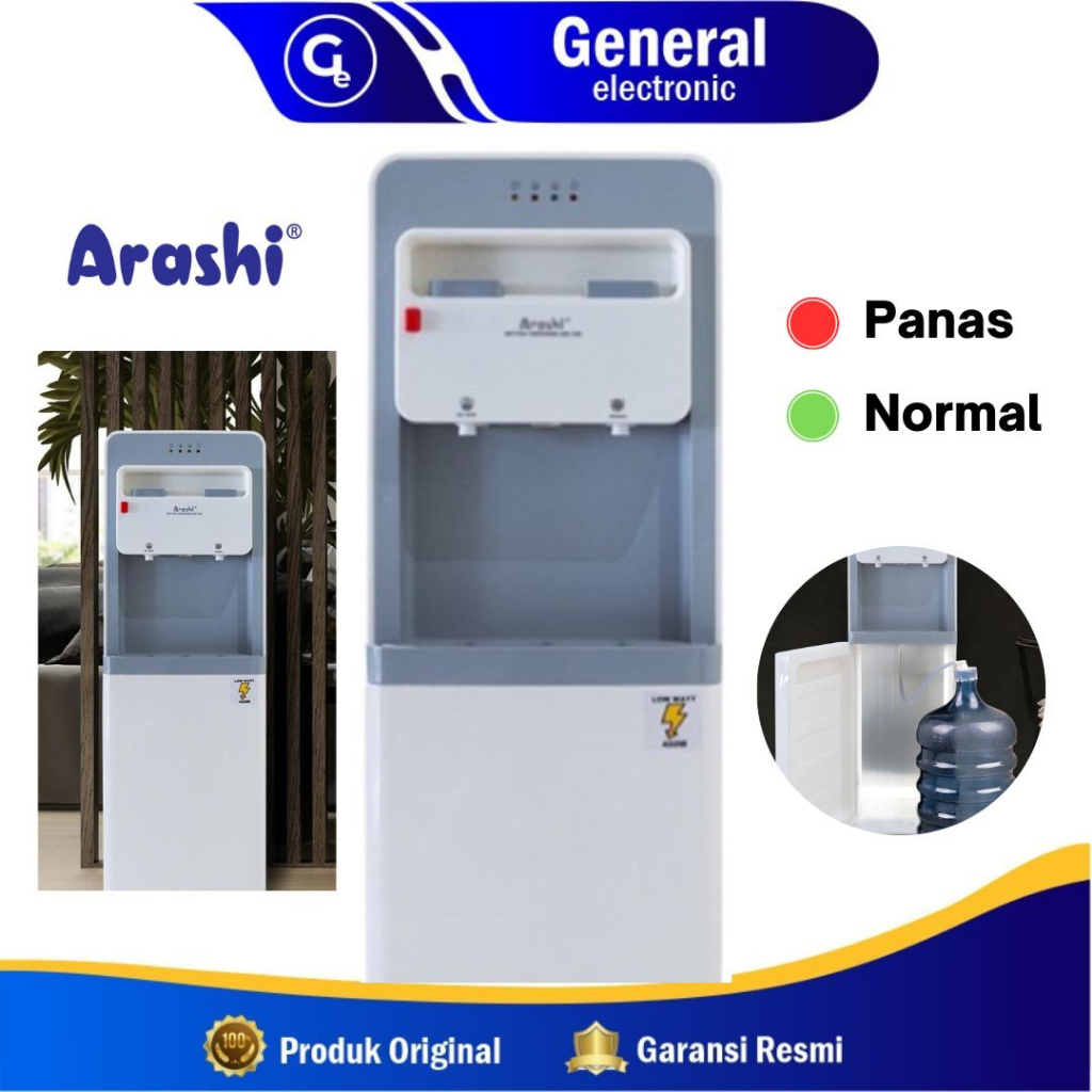 Jual Dispenser Multifungsi Arashi AMD 02B - Galon Bawah - Fitur Dingin ...