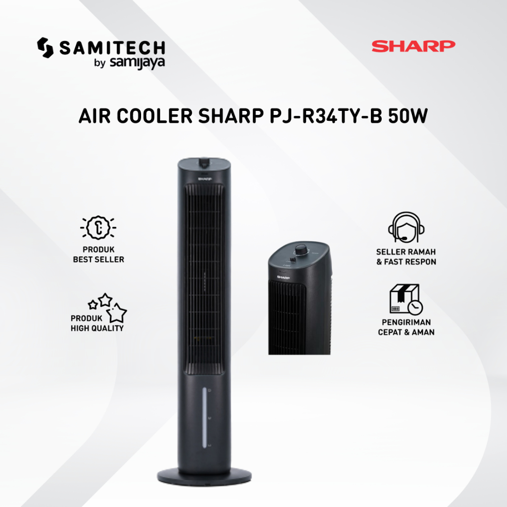 Jual AIR COOLER SHARP PJ-R34TY PJ R34TY BERGARANSI | Shopee Indonesia