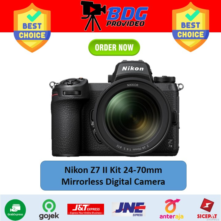 Jual Nikon Z7 II Kit 24-70mm f/4 Mirrorless FULL-FRAME / Nikon Z 7 MARK ...