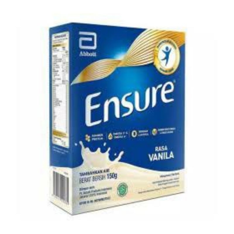 Jual SUSU ENSURE 150GR 150 GR RASA VANILA ABBOTT 400GR 400 GR DEWASA ...