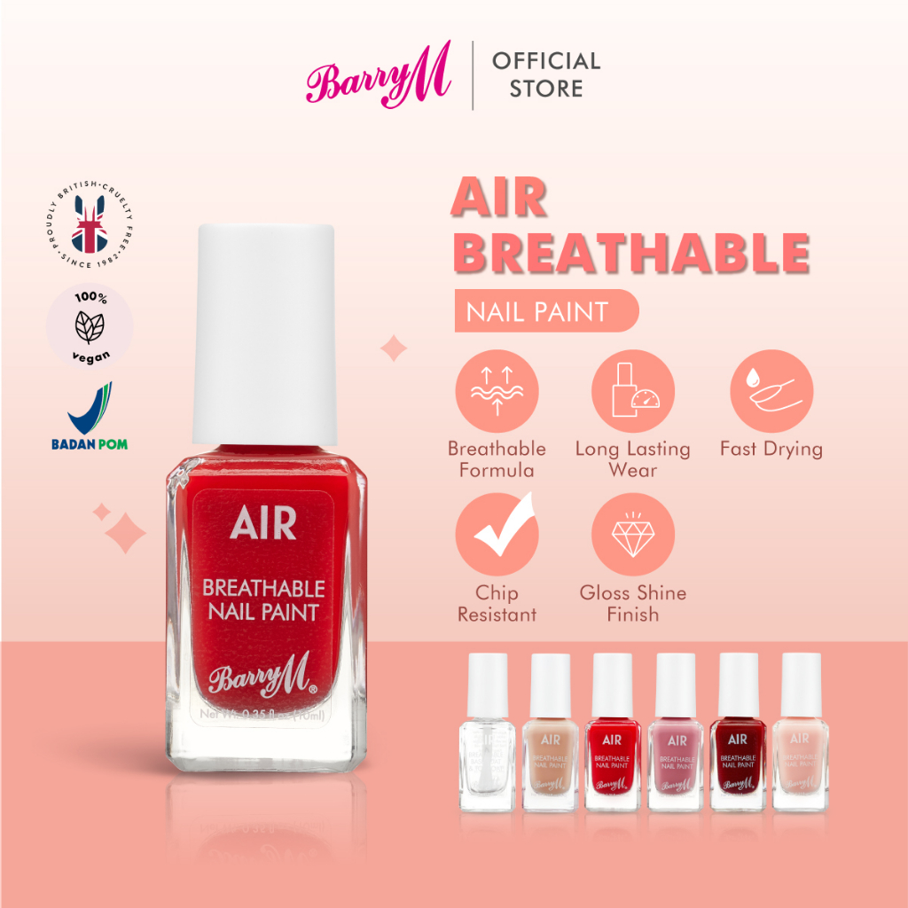 Jual Barry M Breathable Nail Paint | Shopee Indonesia