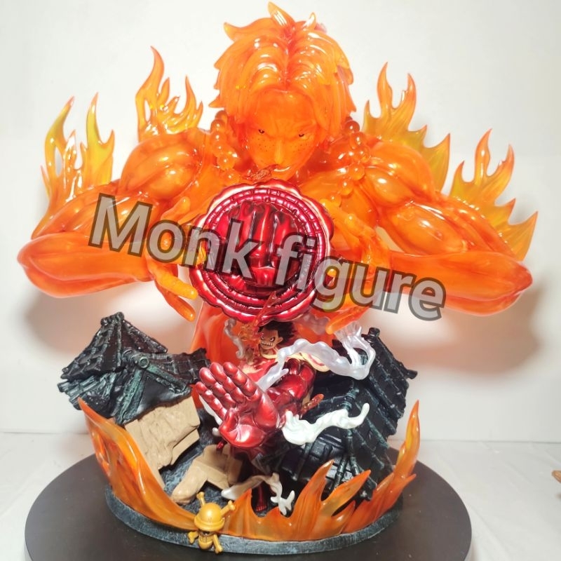 Jual Statue Big Size One Piece Protecting Fire Ace x Luffy LX Studio ...