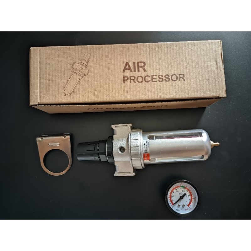 Jual Air Filter Regulator 1 Tabung Saringan Kompresor Single Tabung ...