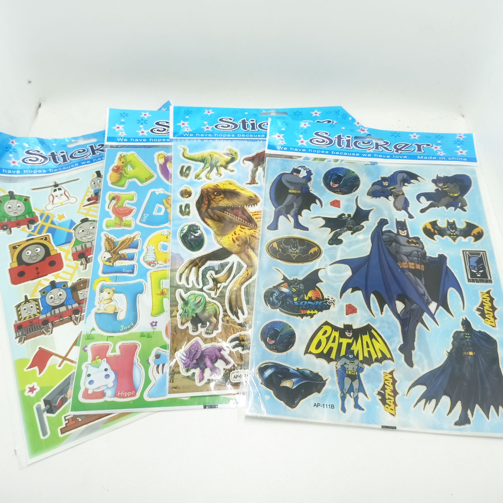 Jual Sticker Tembok Aksesoris Dinding Kamar Karalter Dinosaurus Bat ...
