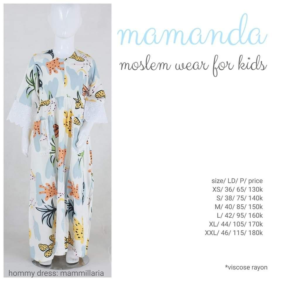 Jual HOMMY DRESS VISCOSE BY MAMANDA | Shopee Indonesia