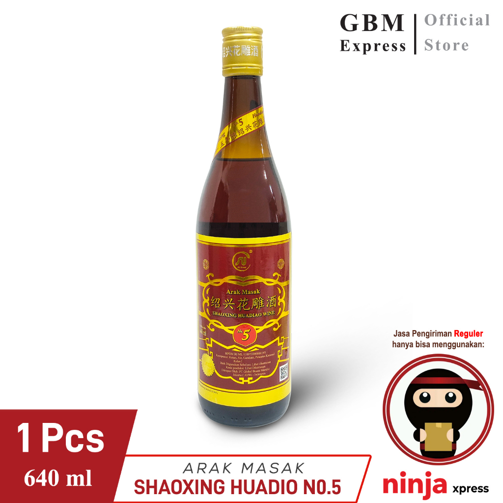 Jual SU Brand Shaoxing Huadio wine NO 5 - Premium 640ml | Shopee Indonesia