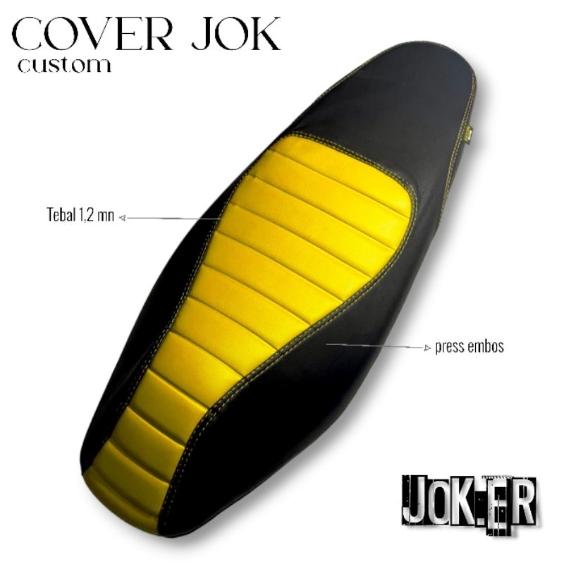 Jual kulit jok motor model cafe racer beat, vario, scoopy, nmax, pcx ...